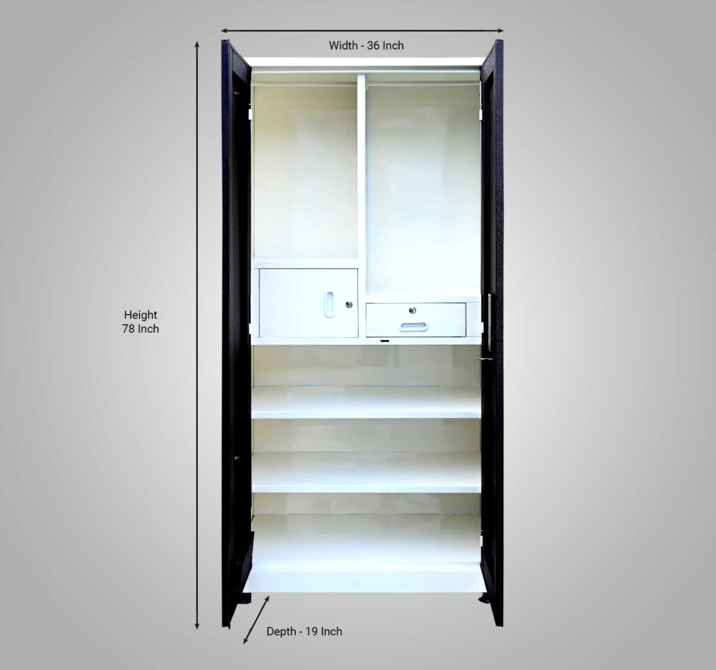 2 Door Deluxe Almirah – krishnacooler